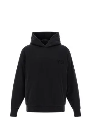 Y3 Padded Hoodie - Black