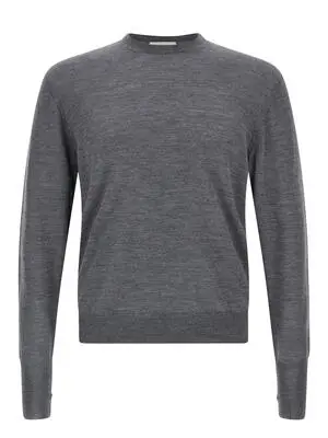 MA'RY'YA Extrafine Mesh Sweater - Gray