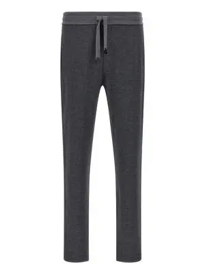Brioni Piquet Joggers - Gray