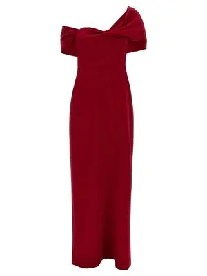 Carolina Herrera Carolina Herrera Column Maxi Dress Red