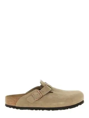 BIRKENSTOCK Boston Sabots - Beige