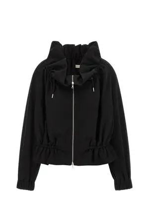 Dries Van Noten Hally Cocoon Sweatshirt - Black