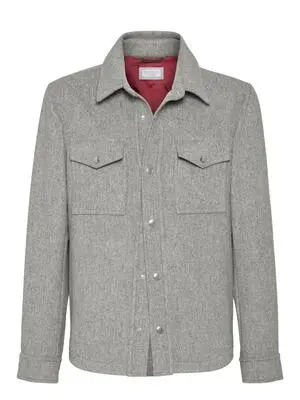 Brunello Cucinelli Cashmere Jacket - Grey