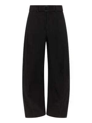 LEMAIRE Twisted Belted Jeans - Black