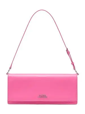 Marc Jacobs The Mirror Shoulder Leather Bag Fuchsia