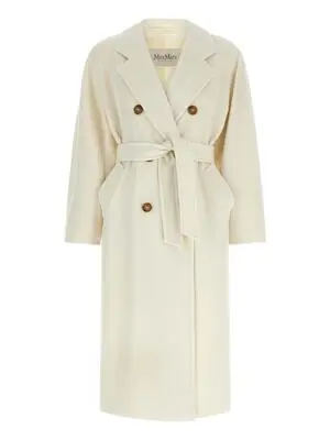 Max Mara Madame 101801 Icon Coat - White