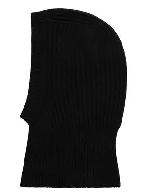 IVY OAK Ribbed Wool Balaclava - Black