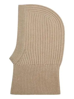 IVY OAK Ribbed Wool Balaclava - Beige