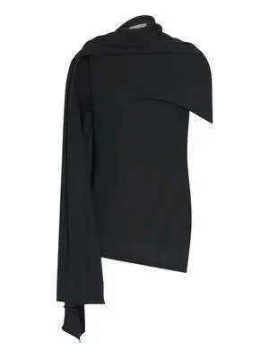 THE ROW Isadra Top In Viscose Jersey - Black