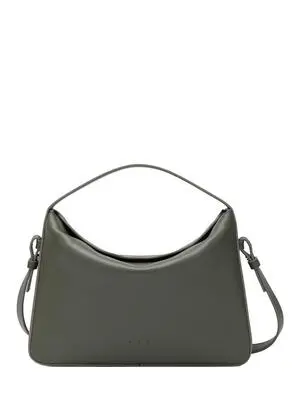 AESTHER EKME Soft Baguette Bag In Leather - Green