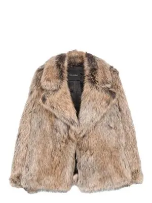 THELAURENT Faux Fur Jacket - Multicolour