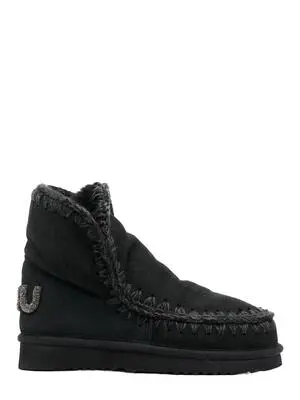 Mou Eskimo 18 Glitter Logo Boots Black
