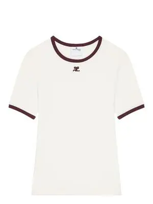 COURREGES Logo T-shirt - White