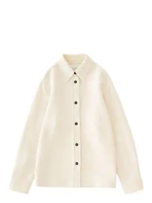 Studio Nicholson Wool Overshirt - White