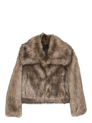 THELAURENT Faux Fur Jacket - Multicolour