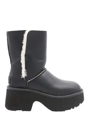 UGG Esmee Leather Boots - Black