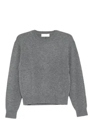 DUNST Wool Crewneck Sweater Grey