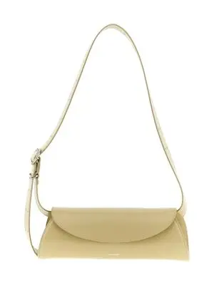 JIL SANDER Cannolo Small Shoulder Bag - Beige