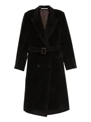 Tagliatore Wool Double-breasted Coat - Brown