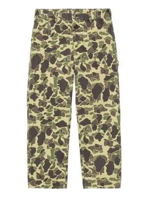 Carhartt Work In Progress Camouflage Trousers - Green