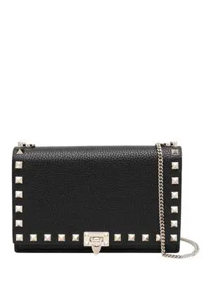 Valentino Garavani Rockstud Leather Mini Bag - Black
