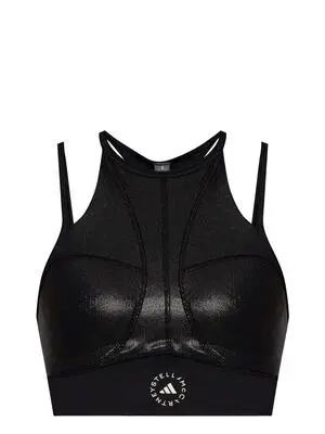 Adidas By Stella McCartney Logo Gym Bra - Black