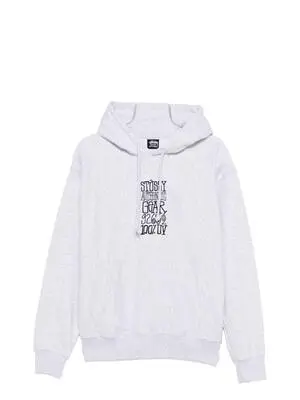 STÃ¼SSY Hooded Sweatshirt - Grey