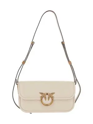 Pinko Love Bag Box Shoulder Bag - White