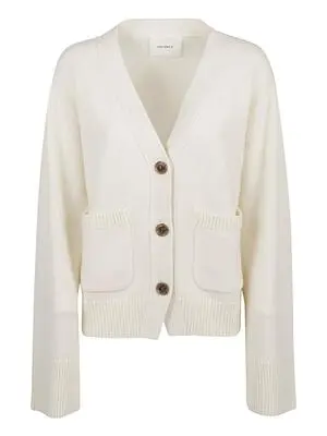 LISA YANG Danni Cashmere Cardigan Beige