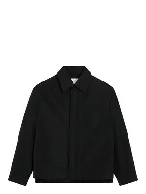Ami Nylon Overshirt - Black