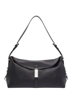 Pinko Saddle Baguette Shoulder Bag - Black