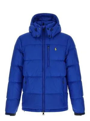Polo Ralph Lauren Logo Embroidery Down Jacket - Blue