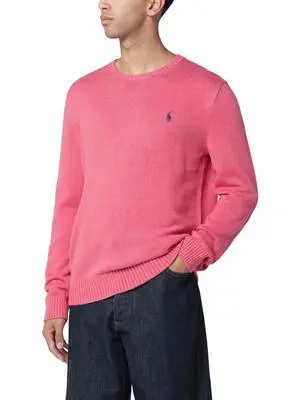 Ralph Lauren Cotton Crewneck Sweater - Red