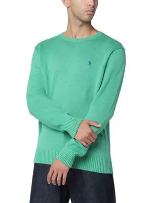 Ralph Lauren Cotton Crewneck Sweater - Pink