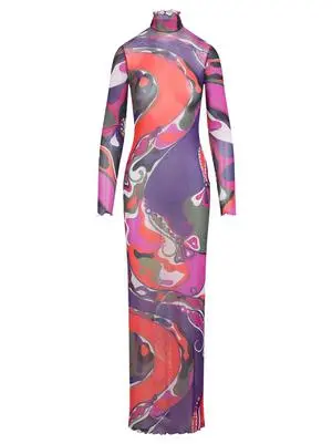 Emilio Pucci Printed Maxi Dress - Multicolour