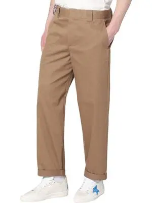 Golden Goose Cotton Blend Trousers - Beige