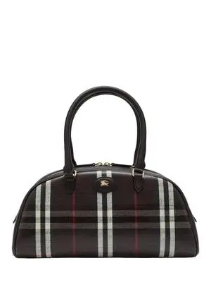 Burberry Highlands Bowling Bag Red