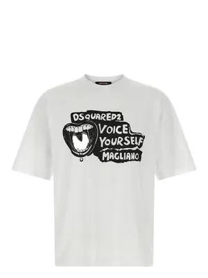 Dsquared2 Magliano X Capsule T-shirt - White/black