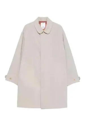 Visvim Balmat Round-collar Coat - Neutrals