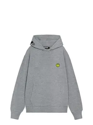 BARROW Graphic Hooded Pullover - Grey
