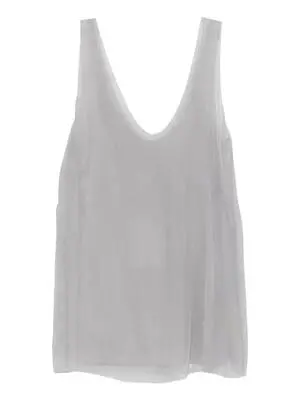 TOTEME V-neck Slip Top - Grey