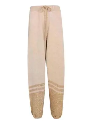 Fabiana Filippi Drawstring Embellished Track Pants - Neutrals