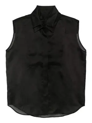 Viktor & Rolf Layered Sleeveless Shirt - Black