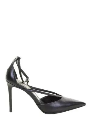 CHANTAL 90mm Pointed-toe Heeled Pumps - Black