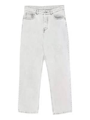 Drole De Monsieur Classic Five-pocket Jeans - Grey
