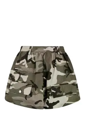 Baum Und Pferdgarten Samaya Camouflage Mini Skirt - Green