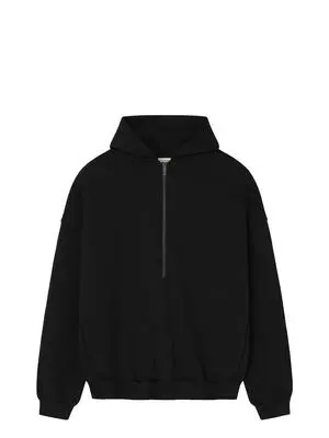 Fear Of God Athletic Half-zip Hoodie - Black
