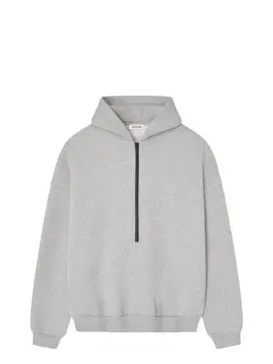 Fear Of God Athletic Half-zip Hoodie - Grey