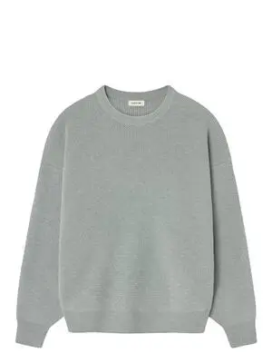 Fear Of God Wool Rib Crewneck Sweater - Grey