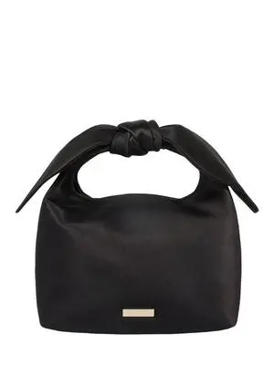 AQUAZZURA Knot Handle Tote Bag - Black